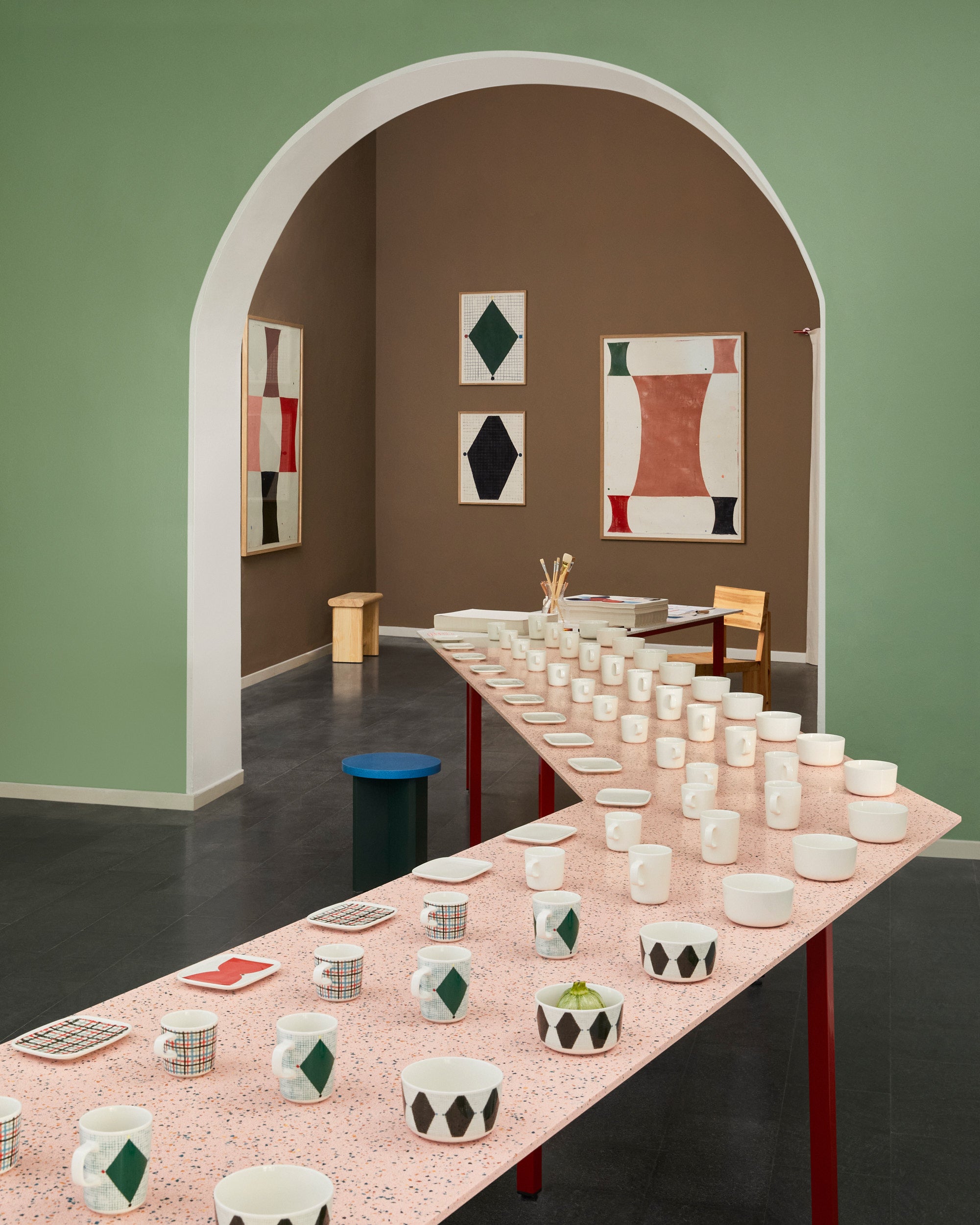 Durat in Marimekko's installation at Milan Design Week