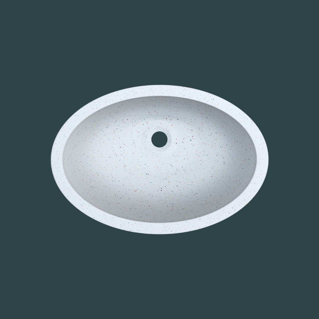 Integrated sink Oval I – Durat