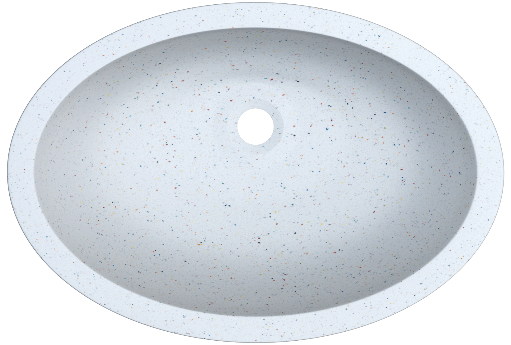 Integrated sink Oval II – Durat