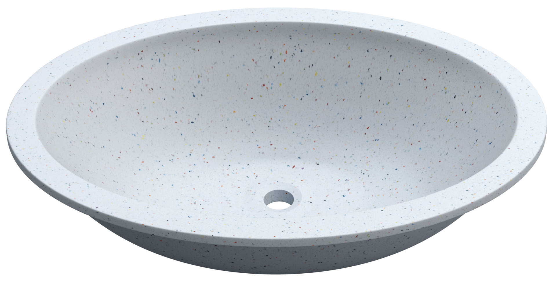 Integrated sink Oval III – Durat