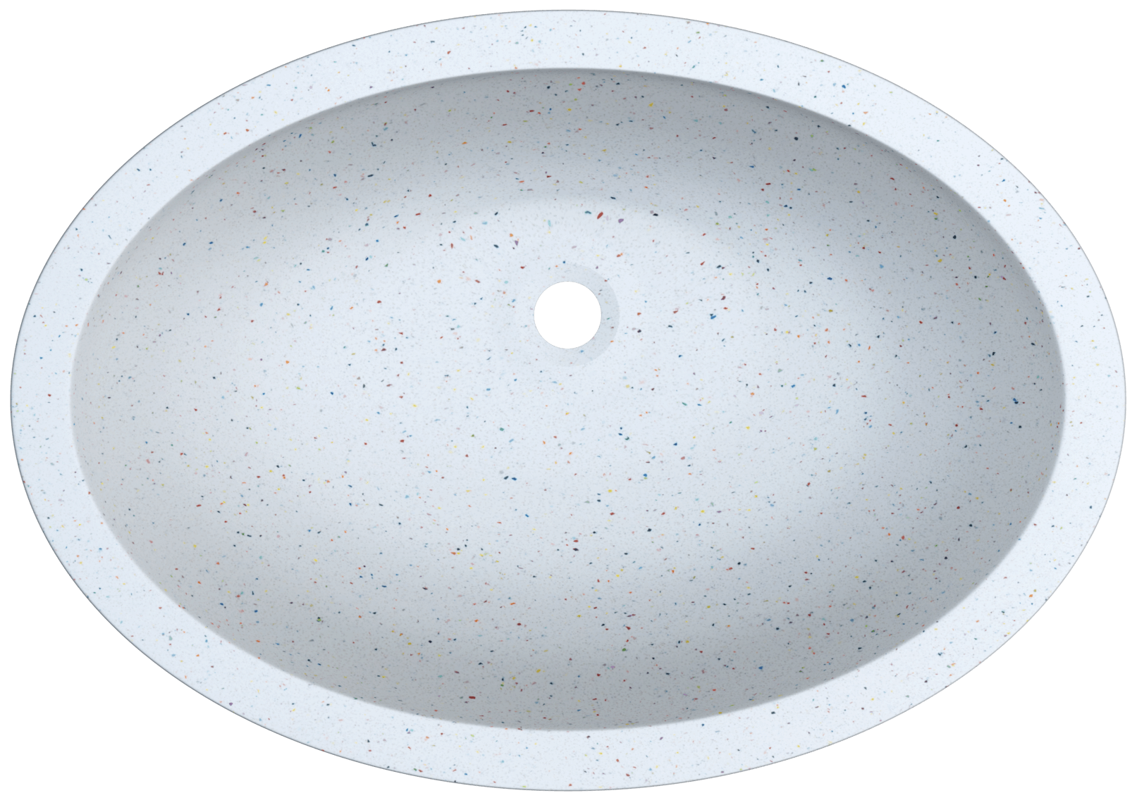 Integrated sink Oval III – Durat